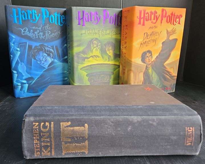 (AN) Stephen King & Harry Potter Books - Kraft Auction Service, LLC