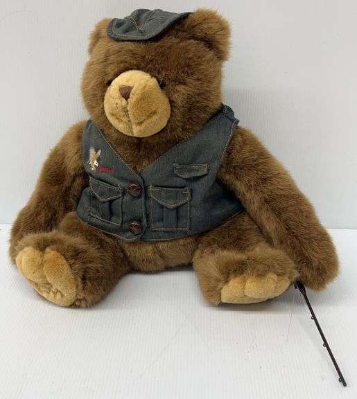 (AA) Fishing Bear Plushy - Kraft Auction Service, LLC
