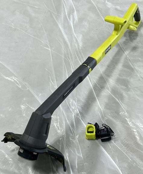 (CV) Ryobi ONE+ 18V 10” String Trimmer/Edger - Kraft Auction Service, LLC