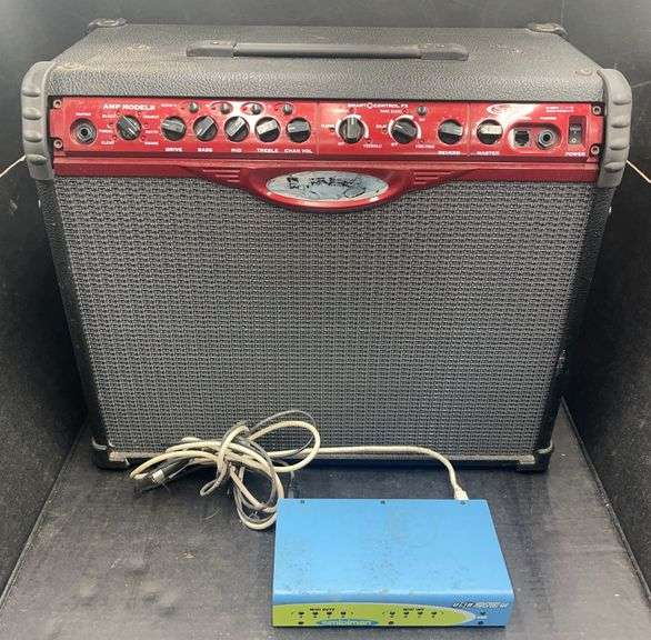 (J) Line 6 Spider 112 Guitar Amplifier & M-Audio MIDISPORT 4x4 ...