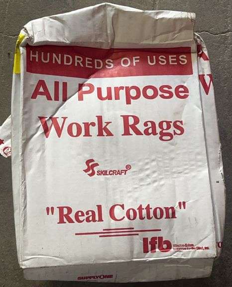Cotton All Purpose Work Rags - Kraft Auction Service, LLC
