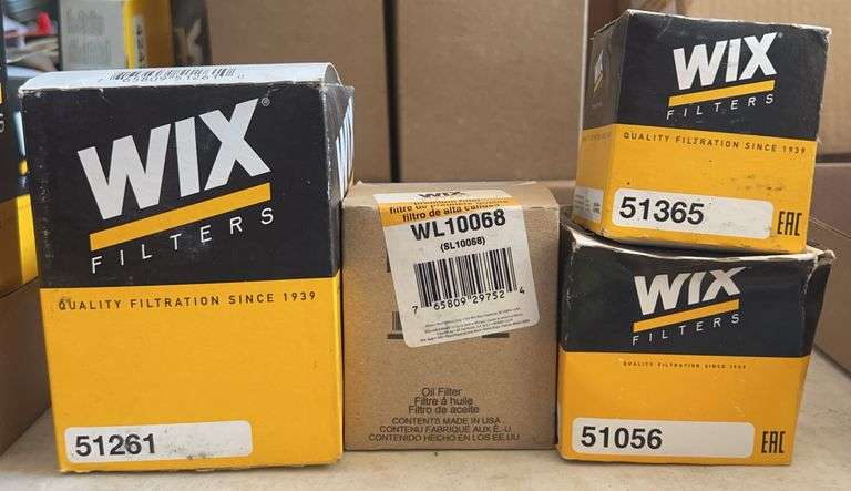 (AG) Wix Filters Automotive Filters, Including Fuel Filters, Oil ...