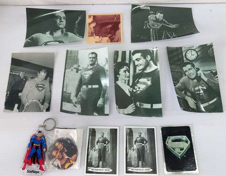 (AS) Superman Memorabilia Including Photographs/ Stills, Collectible ...
