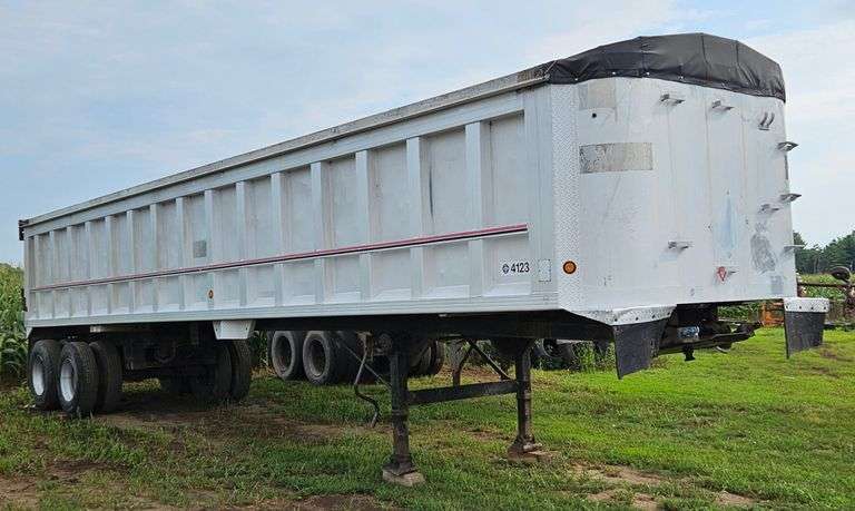 (AU)1992 Travis Body & Aluminum Dump Trailer SE (Model T-17-174 ...