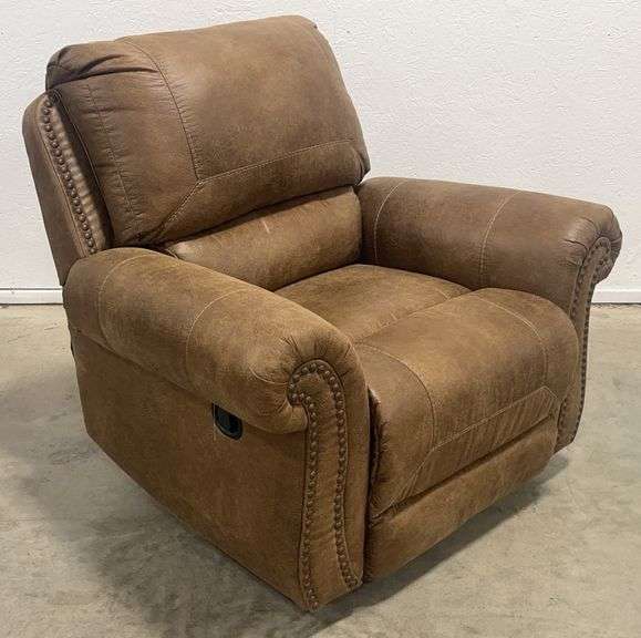 Ashley Furniture Larkinhurst Earth Rocker Recliner - Kraft Auction ...