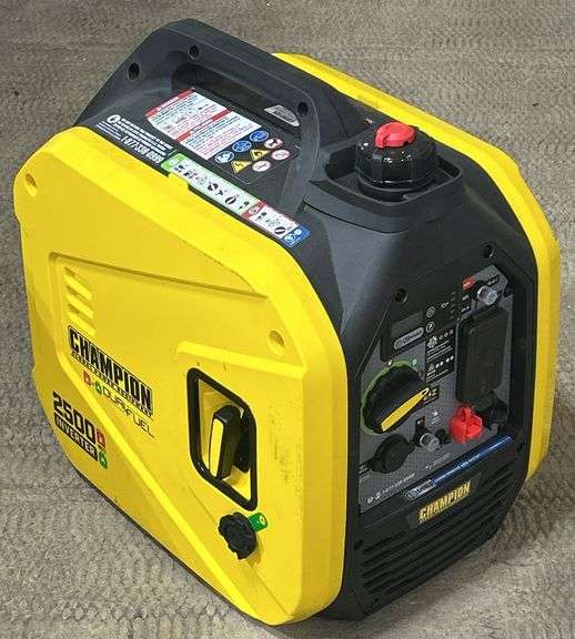 (CV) Champion 2500/1850 Watt Gasoline & Propane Dual Fuel Inverter ...