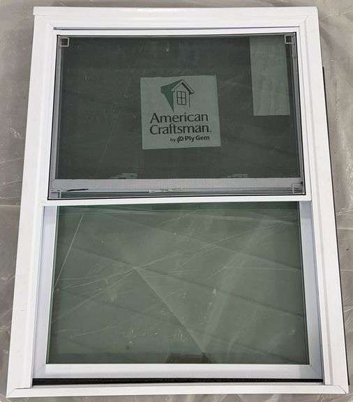 (EX) American Craftsman 50 Series 31.75"x41.25" White Double Hung ...