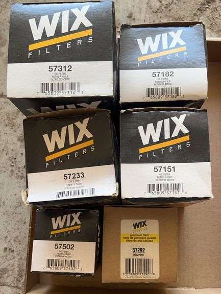 (AG) Wix Filters Oil Filters. - Kraft Auction Service, LLC