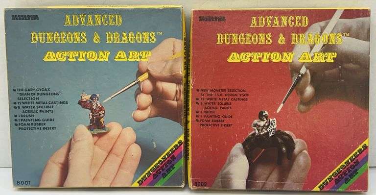 (AG) Grenadier Models Inc. Advanced Dungeons & Dragons Action Art ...