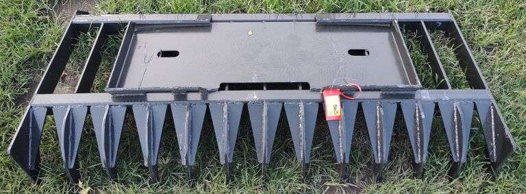 (AN) Heavy Duty Root Rack Skid Steer Attachment - Kraft Auction Service ...