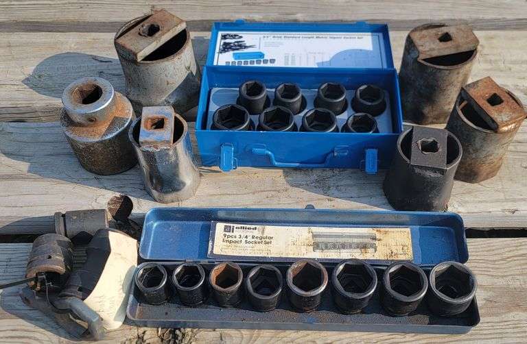 (AB) Large Standard & Metric Size Sockets - Kraft Auction Service, LLC