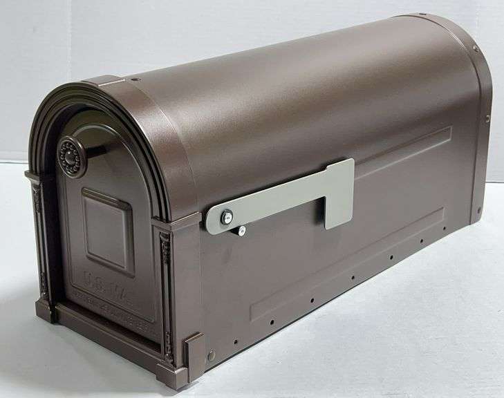 (CY) Architectural Mailboxes GARRISON VENETIAL BRONZE Post Mount ...