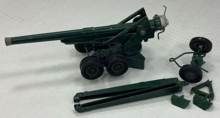 Britains 9745 WW2 Howitzer Long Tom 155mm Artillery Field Gun Cannon ...