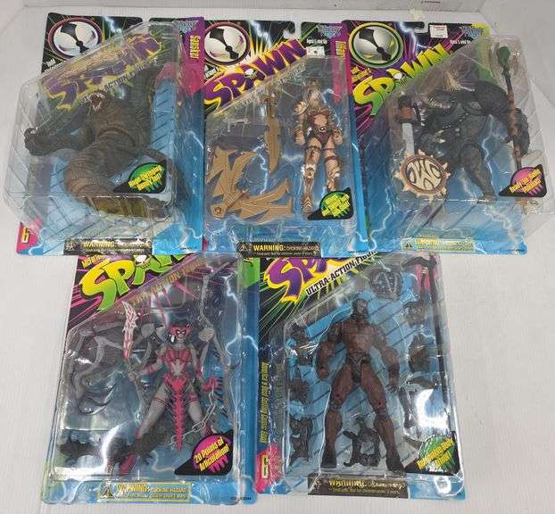 (AS) Spawn Ultra-Action Figures McFarlane Toys - Kraft Auction Service, LLC