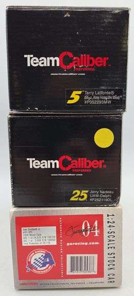(DD) Team Caliber and Action Nascar Car Models - Kraft Auction Service, LLC
