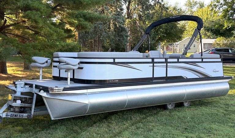 *NEW* 2024 APEX Marine 24ft Quest E 822/24 RLS-LT Pontoon with SUZUKI ...