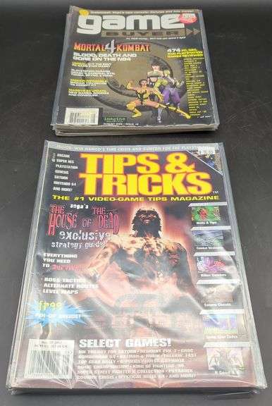 (JT) Gaming Magazines include Tips and Tricks, Game Buyer and more ...