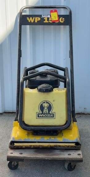 Wacker Neuson WP1550 Vibrating Plate Compacter - Kraft Auction Service, LLC
