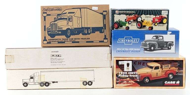 Ertl Semi Trucks & Pickup Trucks & AGCO Set - Kraft Auction Service, LLC