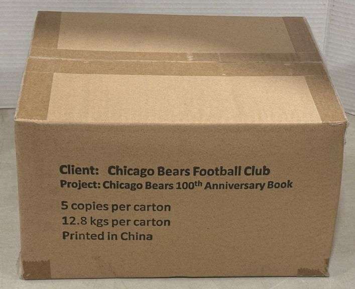 (TB) New Sealed Case 100th Anniversary Chicago Bears Centennial ...