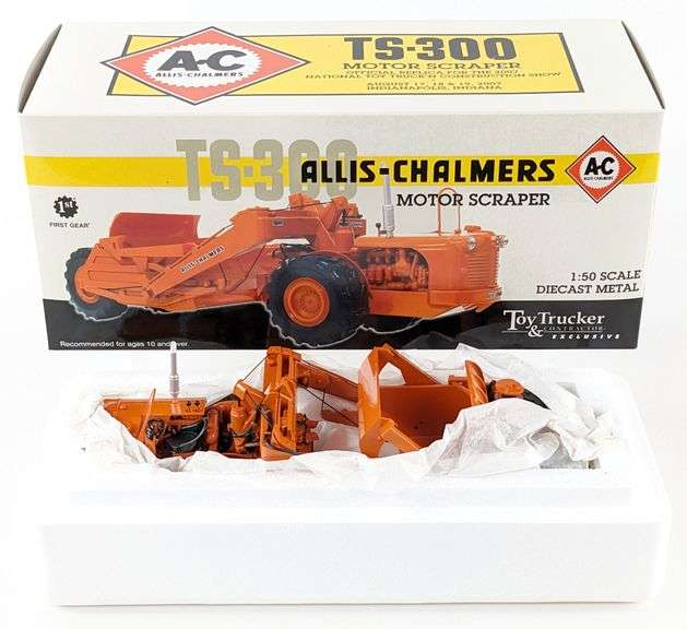 1/50 First Gear Allis-Chalmers TS-300 Motor Scraper - Kraft Auction ...