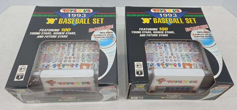 Toys "R" Us 1993 "R" Baseball Sets - Kraft Auction Service, LLC
