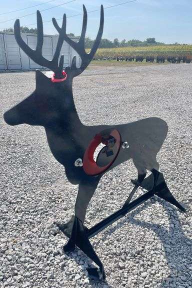AR500 Metal Deer Shooting Target - Kraft Auction Service, LLC