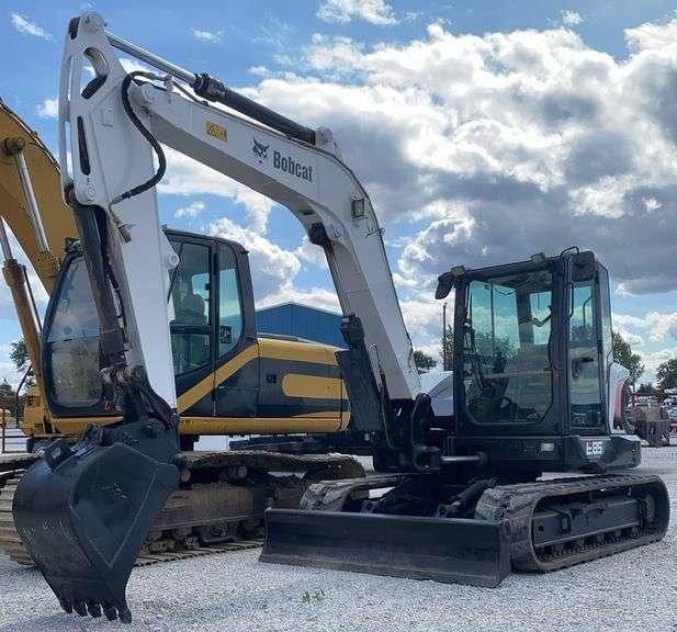 2018 Bobcat E85 Mini Excavator - Kraft Auction Service, LLC