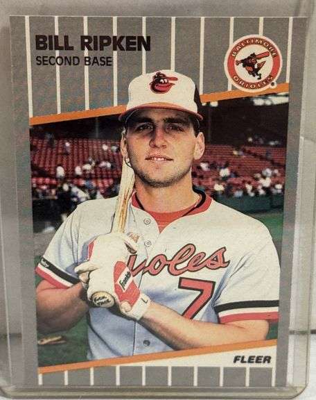 (W) 1989 Bill Ripken F##K FACE Fleer Baseball Trading Card - Kraft ...