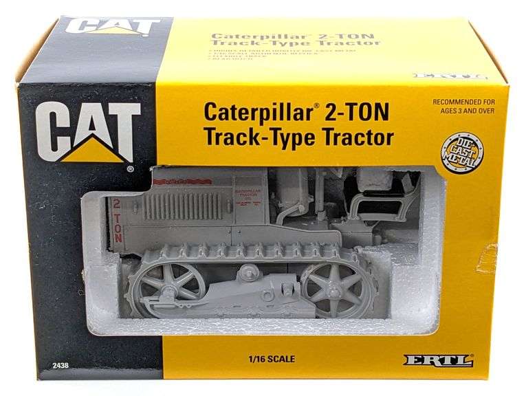 1/16 Ertl Caterpillar 2-Ton Track-Type Tractor - Kraft Auction Service, LLC