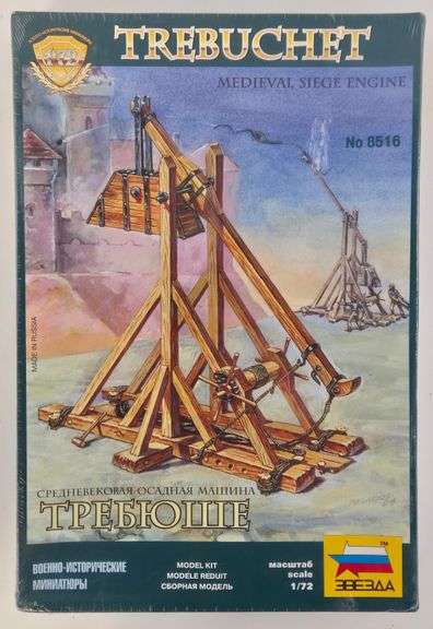 1/72 Scale Trebuchet Medieval Siege Engine Model Kit - Sealed - Kraft ...