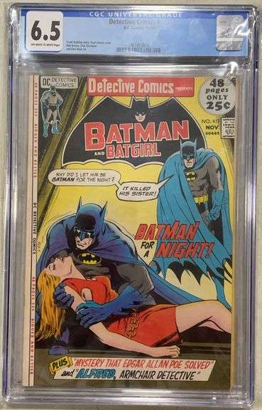 (JT) Detective Comics #417 CGC 6.5 - Kraft Auction Service, LLC