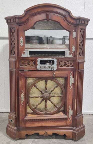 Wurlitzer Model 780 Wagon Wheel Multi-Selector Phonograph Coin-Op ...