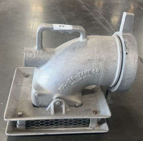 Fold-Da-Tank Co. Low-Flow Low Level Strainer - Kraft Auction Service, LLC