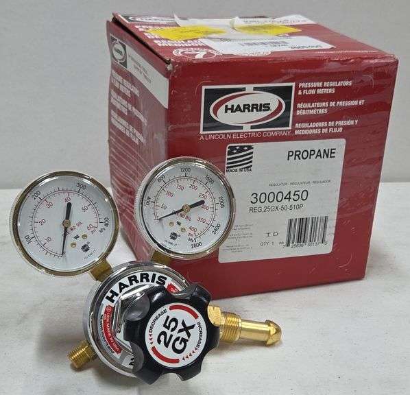 (ZZ) Harris 25GX Single Stage Propane Pressure Regulator - Kraft ...