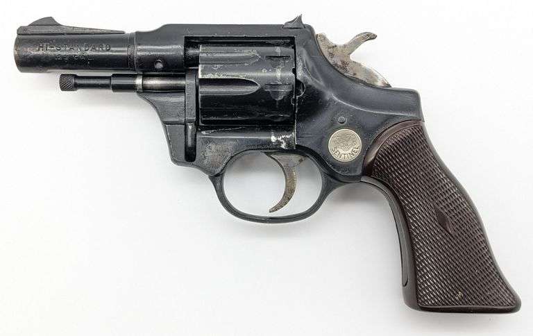 Hi-Standard Model R-100 Sentinel .22 Cal 9-Shot Revolver - Kraft ...