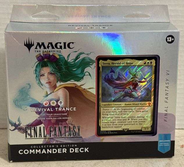 (KC) MAGIC The Gathering Final Fantasy VI Revival Trance includes 100 ...