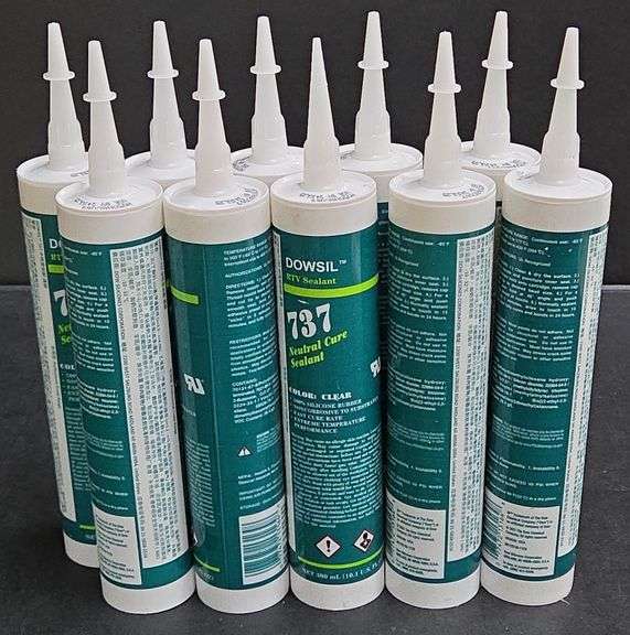 (ZZ) Dowsil 737 Neutral Cure Silicone Sealant - Kraft Auction Service, LLC