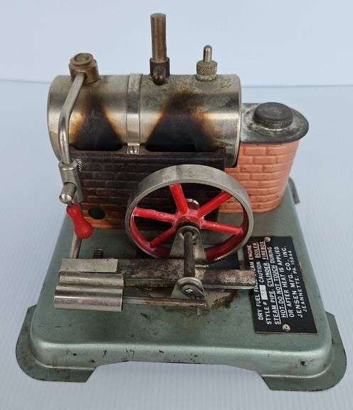 (I) Jensen Mfg Dry Fuel Fired Steam Engine - Kraft Auction Service, LLC