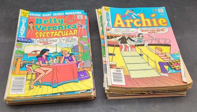(DD) Vintage comics include Archie assorted issues. - Kraft Auction ...