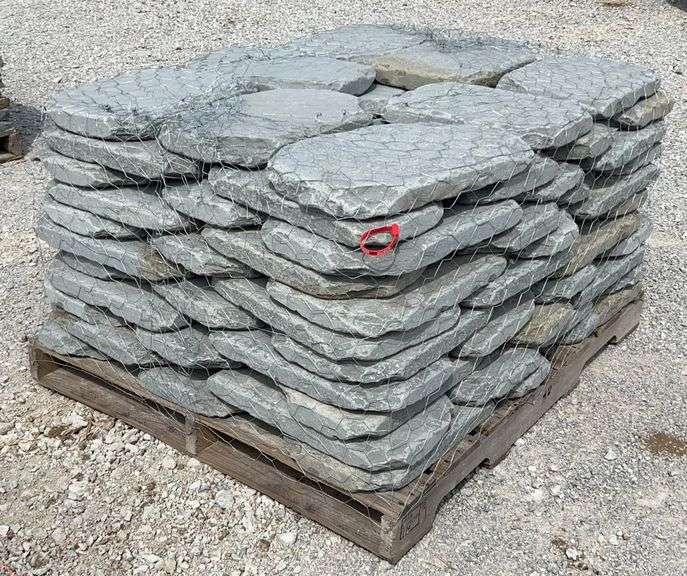 2" Tumbled Garden Path Stone - Kraft Auction Service, LLC