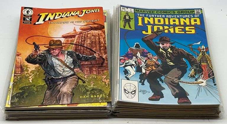 (GH) Indiana Jones Comic Books - Kraft Auction Service, LLC