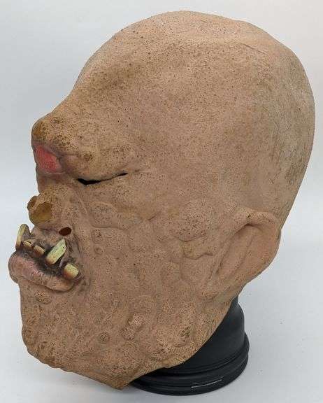 Vintage Rubber Latex Cyclops Halloween Mask - Kraft Auction Service, LLC