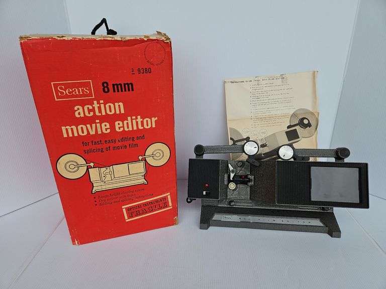 (AC) Sears 8mm Action Movie Editor - Kraft Auction Service, LLC