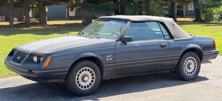 1984 Ford Mustang GT Convertible - Kraft Auction Service, LLC