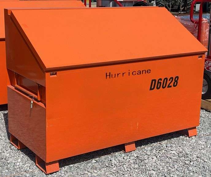 Hurricane Lockable Job Site Tool Box - Kraft Auction Service, LLC