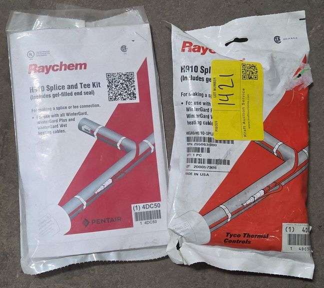 Raychem Splice and Tee Kits - Kraft Auction Service, LLC