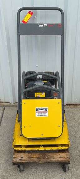 Wacker Neuson WP1550 Vibrating Plate Compacter - Kraft Auction Service, LLC