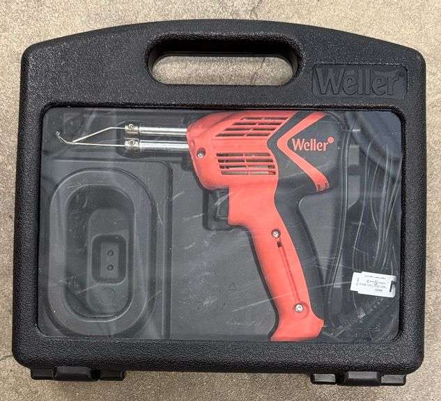 WELLER Soldering Gun in Case - Kraft Auction Service, LLC