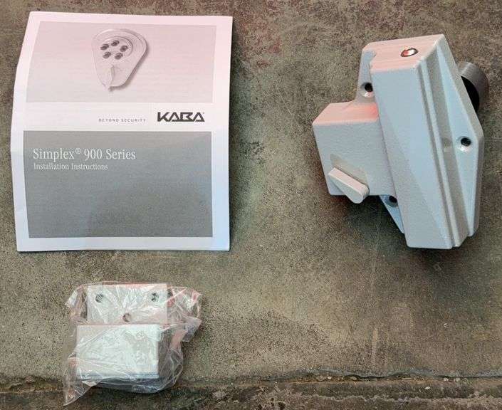 KABA Simplex 900 Series - Kraft Auction Service, LLC